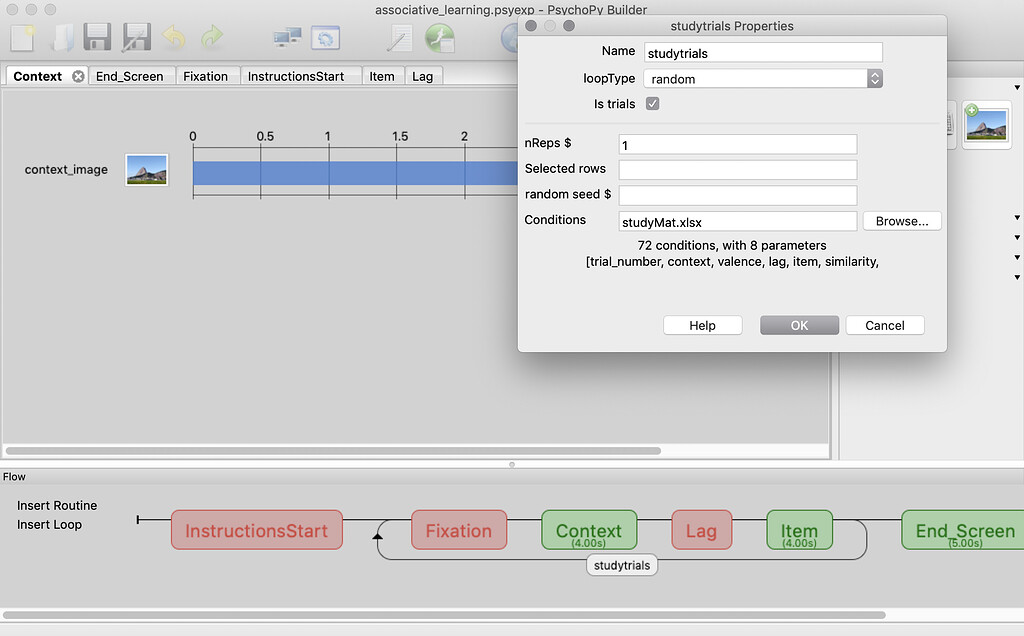 Loop does not run to end of list/randomly skips one trial when running experiment online ...