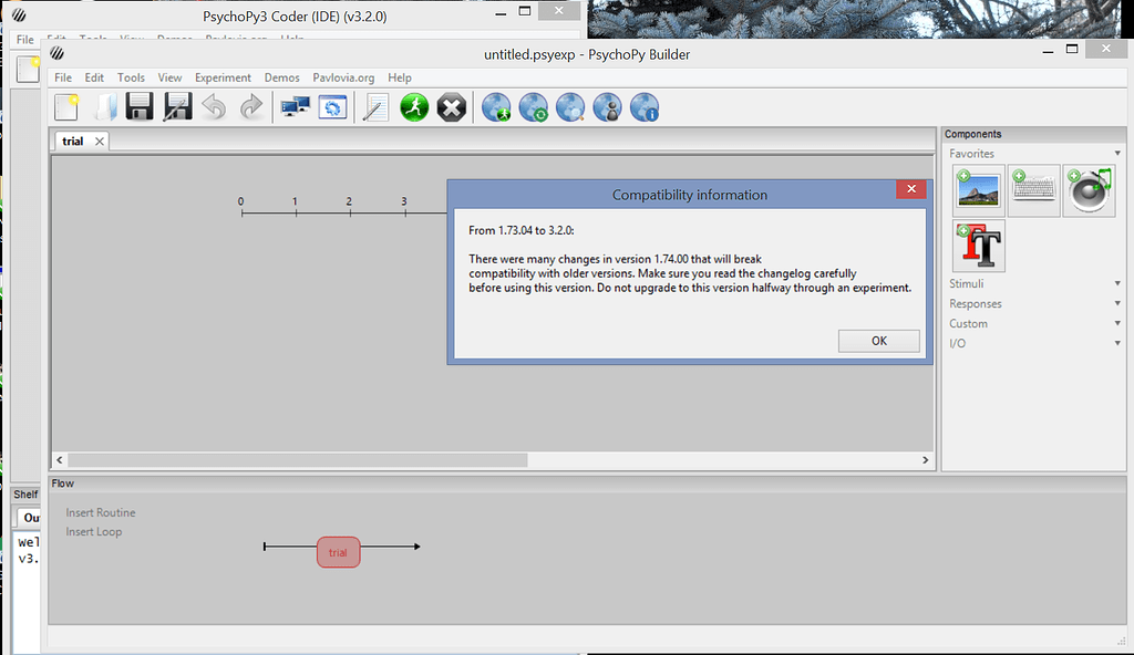 Running Experiment on new computer - Builder - PsychoPy