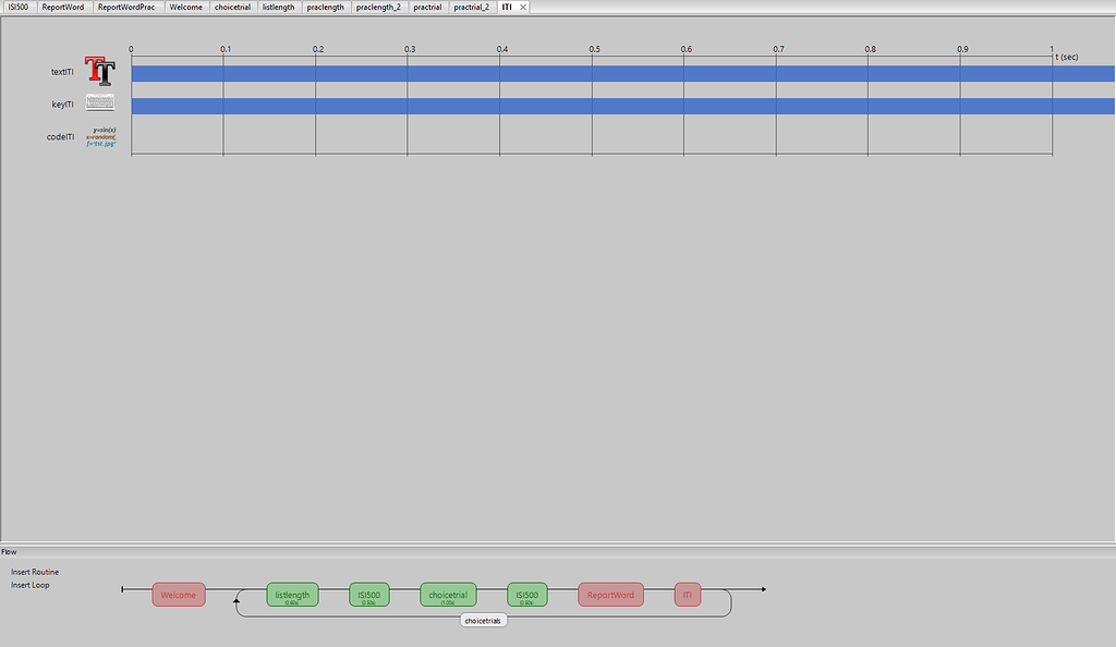 Reset randomization of list - Builder - PsychoPy