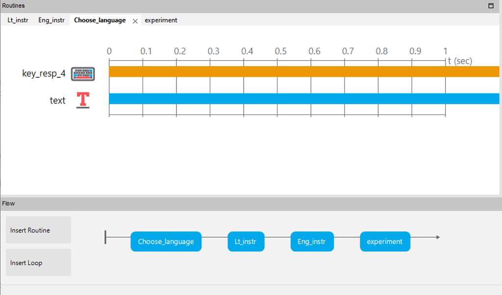 Conditional routine skipping - Builder - PsychoPy