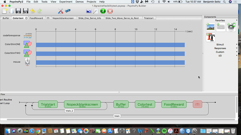Limit Randomization To Two Repeats - Builder - PsychoPy