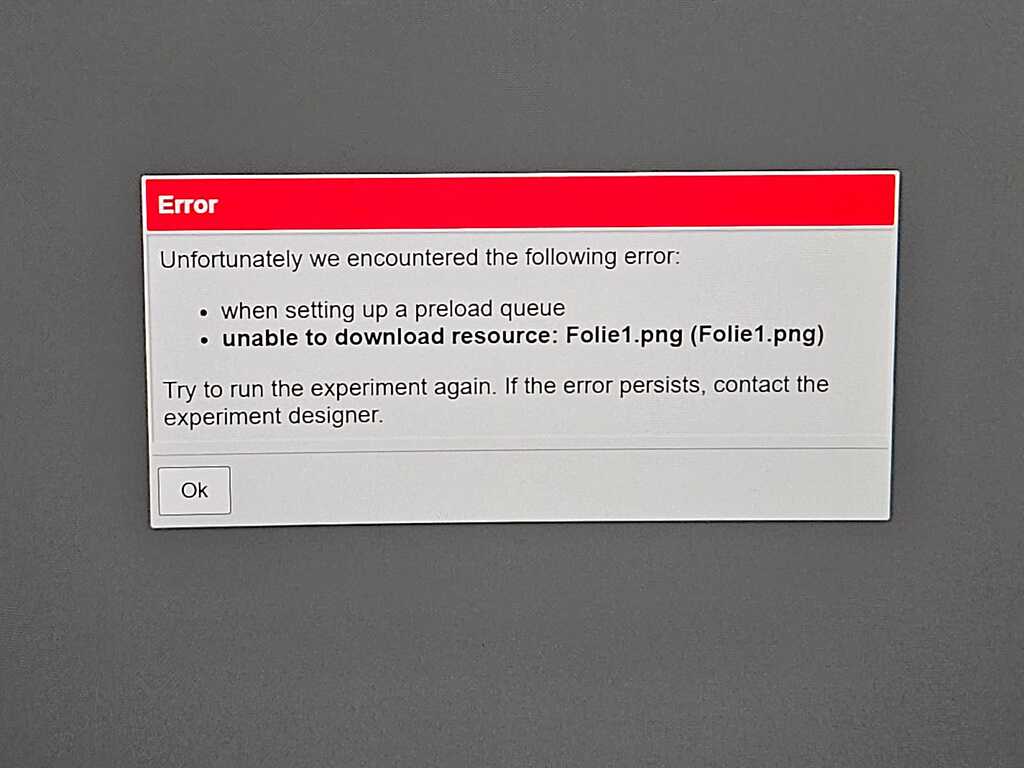Error when setting up a preload queue in testing mode - Online ...