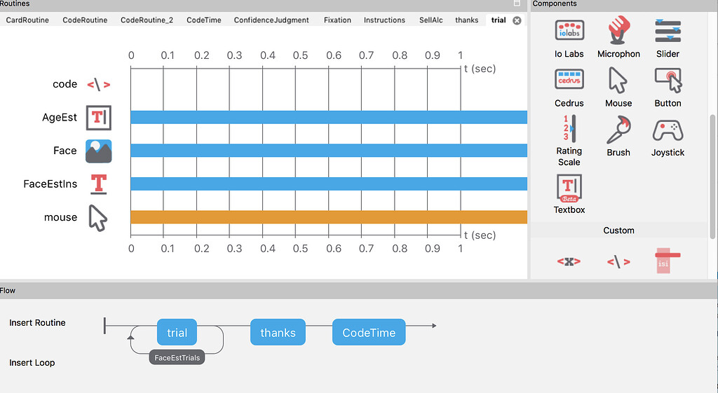 Editable textbox only accepts input on first trial - Online experiments - PsychoPy