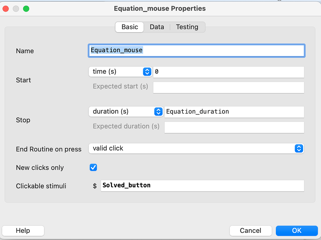 Conditional Branching With A Mouse Error Indexerror List Index Out Of Range Builder Psychopy