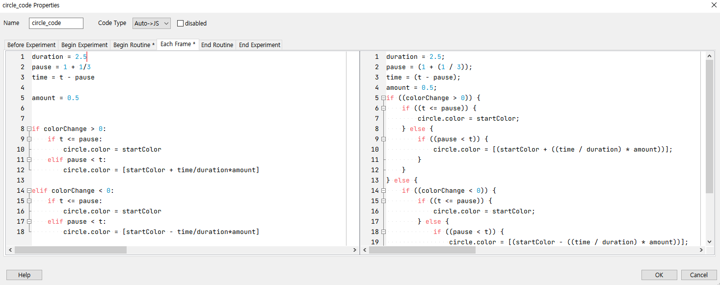 How to duplicate the values of variable in pavlovia? - Online experiments - PsychoPy