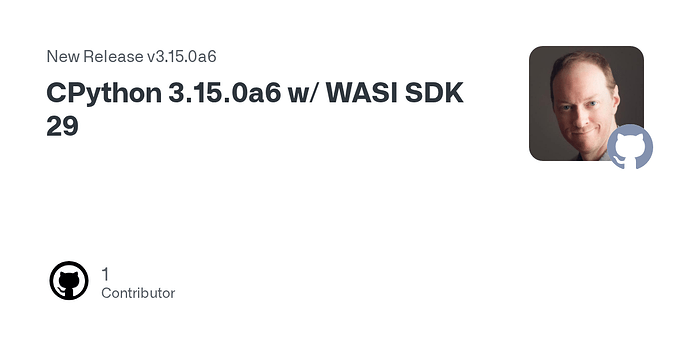 Python 3.15.0 alpha 6 - Core Development - Discussions on Python.org