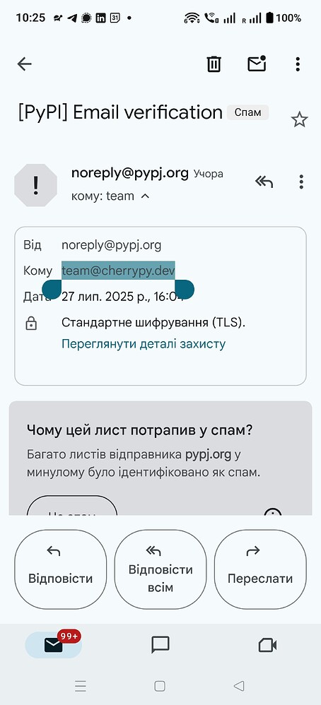 PyPI.org Phishing attack - Packaging - Discussions on Python.org
