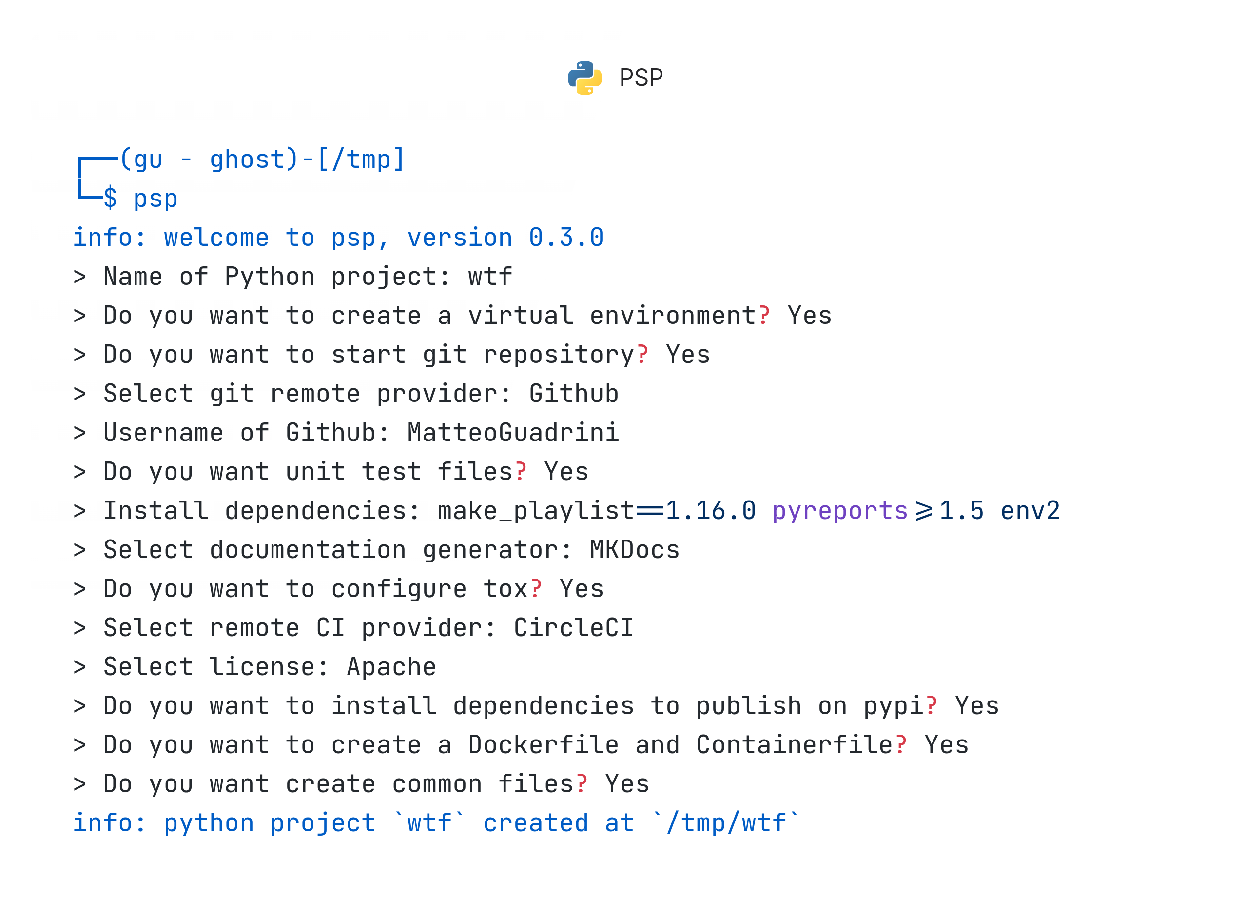 New scaffolding tool - Python Help - Discussions on Python.org