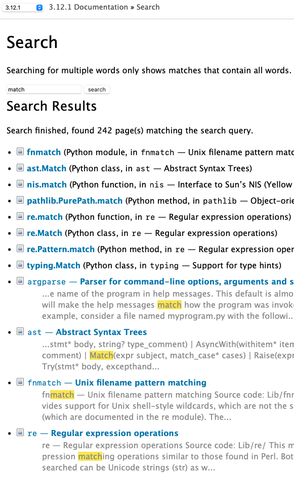 Search quality for statements and built-in functions - Documentation ...