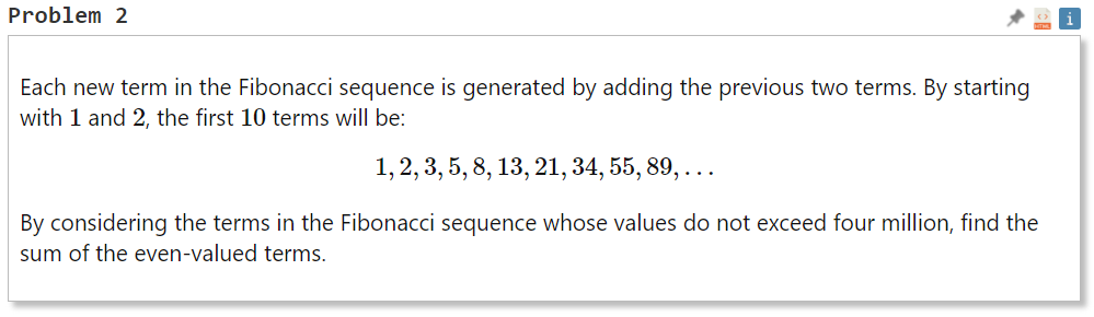 Project Euler - Question 2 - Python Help - Discussions on Python.org