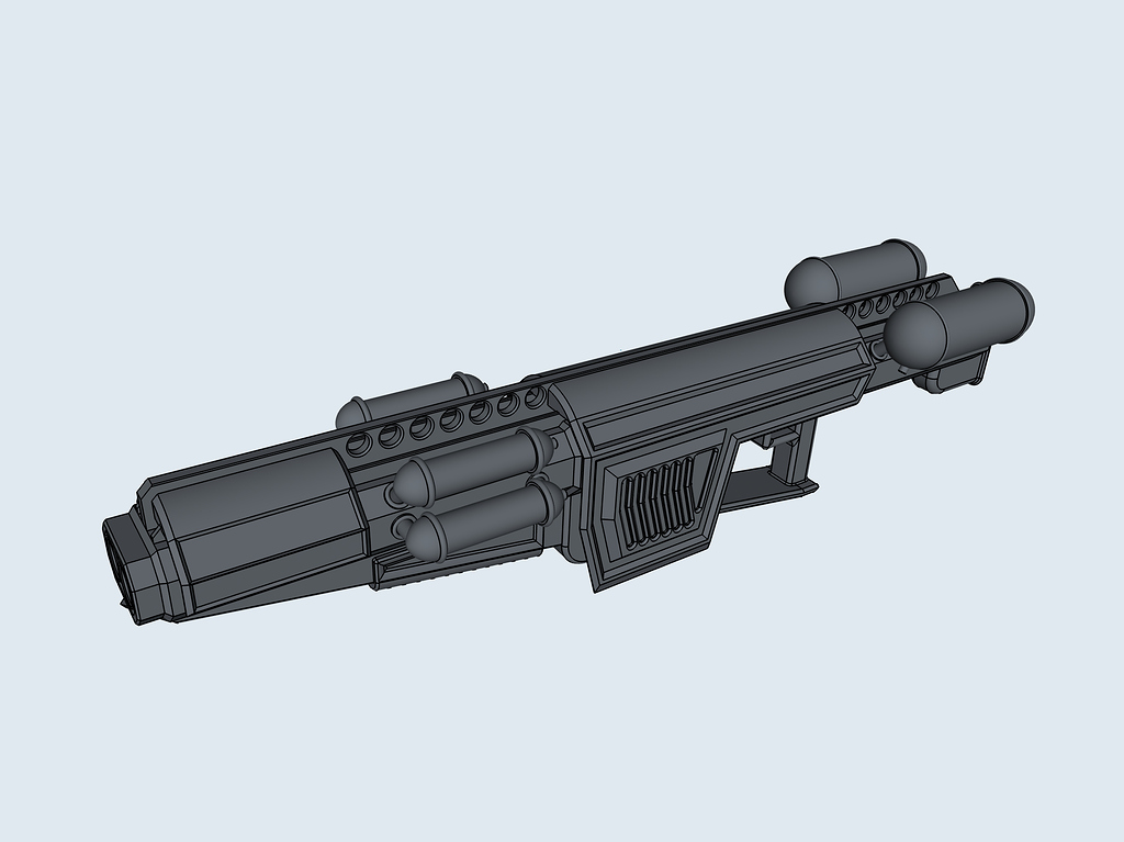 Alien assault rifle - Share your creations - Shapr3D Community