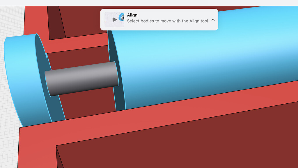 Align tool won't let me select faces on bodies to align - Need help? We are here. - Shapr3D ...