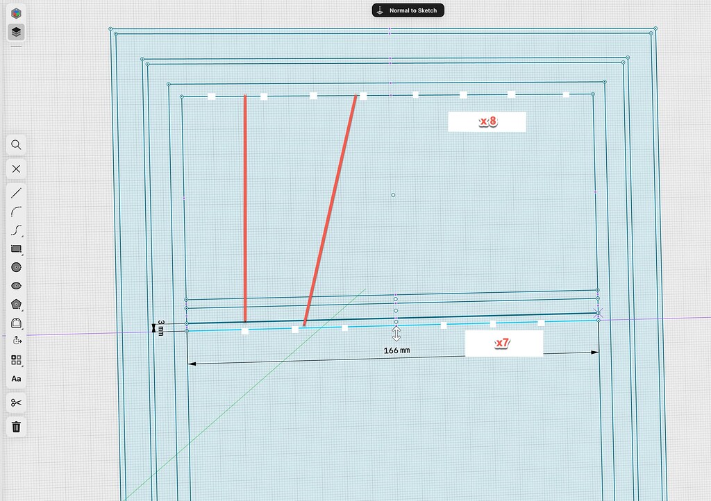 Divide lines equally - Feature requests - Shapr3D Community