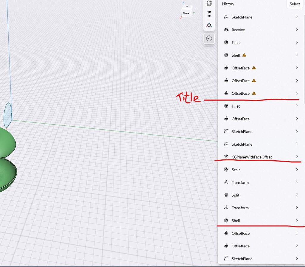 Make your own easy structure in history - History-Based Parametric Modeling Beta - Shapr3D Community