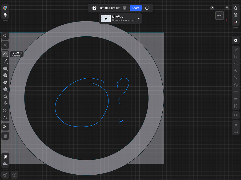 Auto circle (or any other shape) midpoint recognition - Feature requests - Shapr3D Community