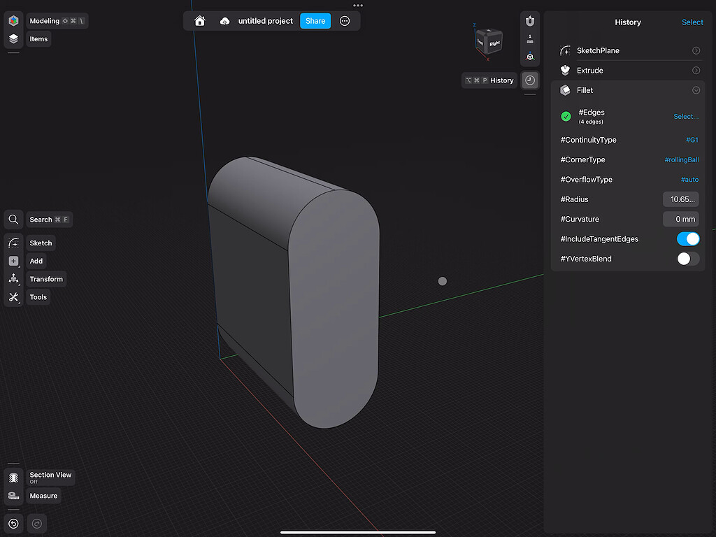 History: don’t auto collapse the expanded action details - History-Based Parametric Modeling ...