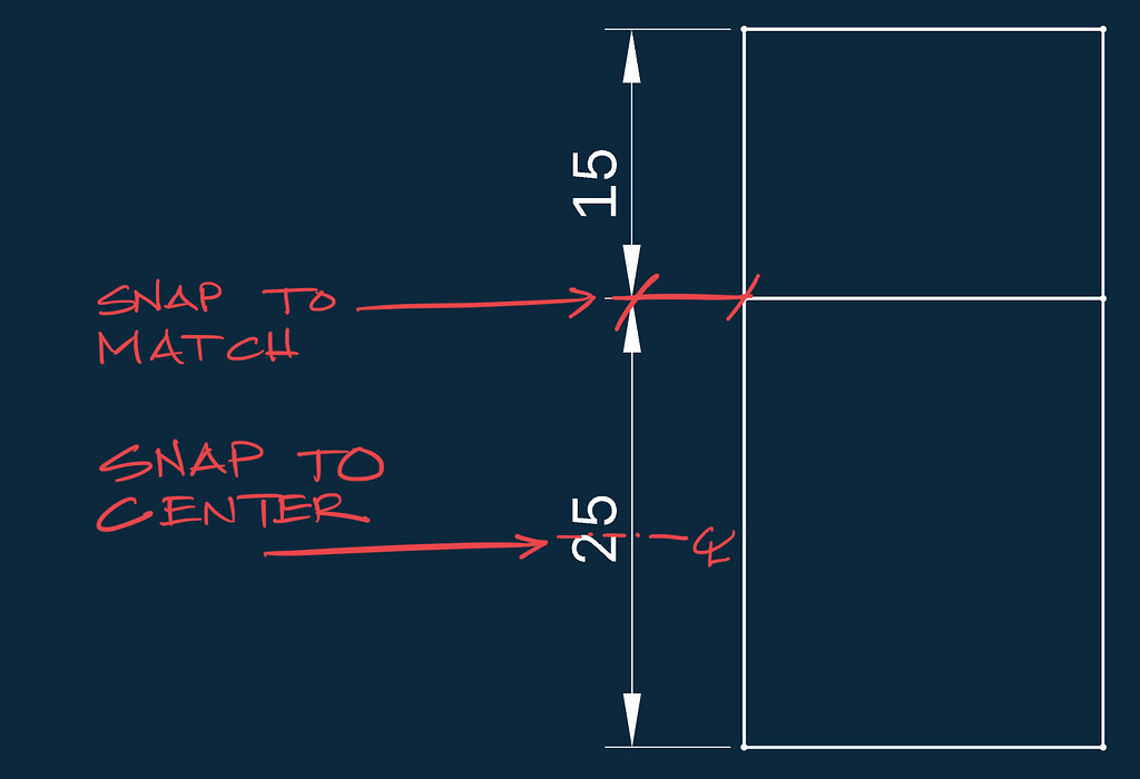 Dimension snapping - Feature requests - Shapr3D Community