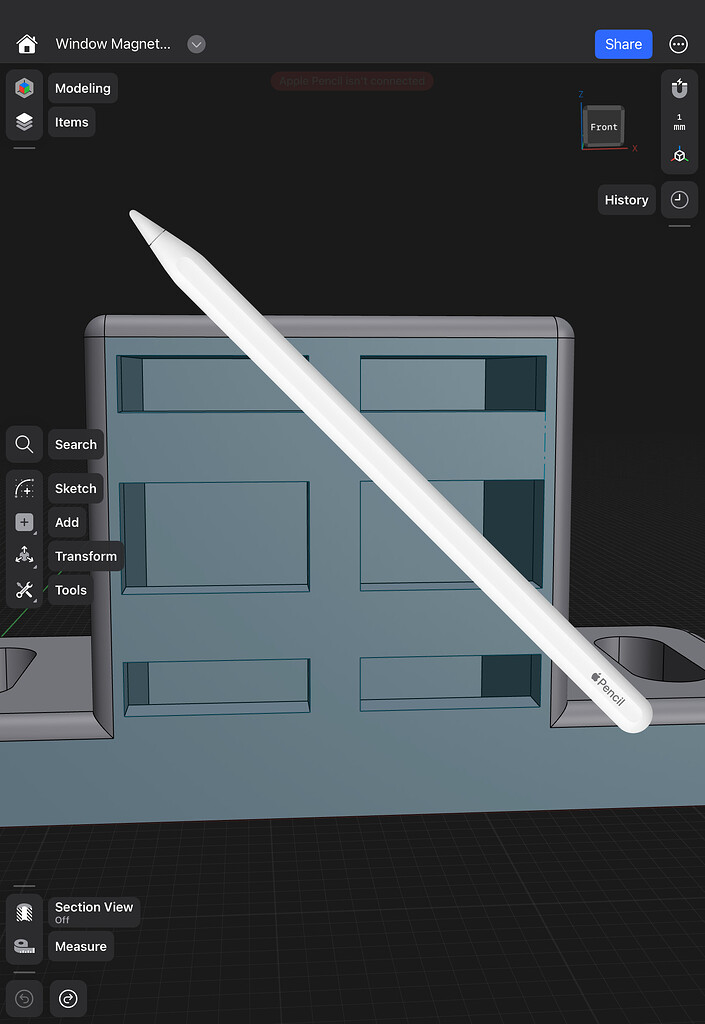 Apple Pencil Behavior UI Changes - Feature requests - Shapr3D Community