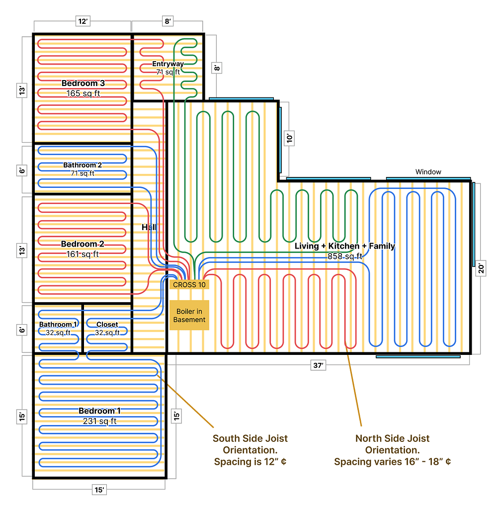 Radiant Heating Design? - Need help? We are here. - Shapr3D Community