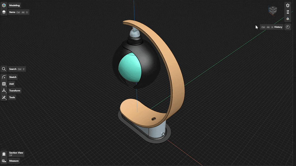 5.590 - History-Based Parametric Modeling is here - Announcements - Shapr3D Community