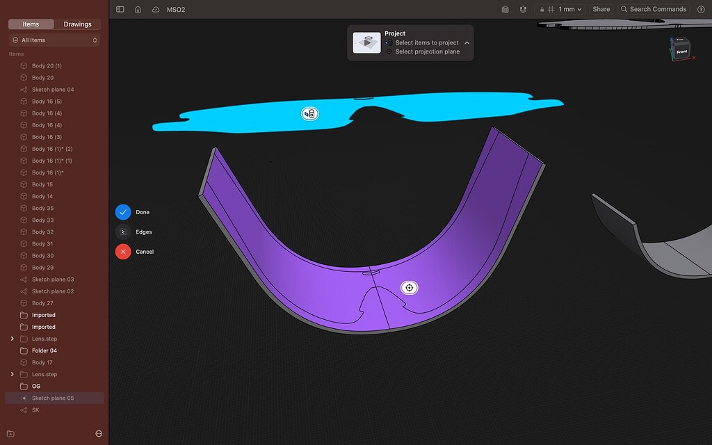 Drawing on a curve - Need help? We are here. - Shapr3D Community