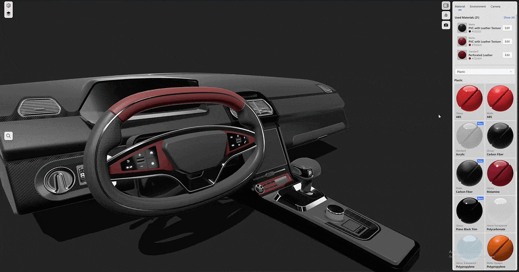 5.600 - New automotive Visualization materials - Announcements ...