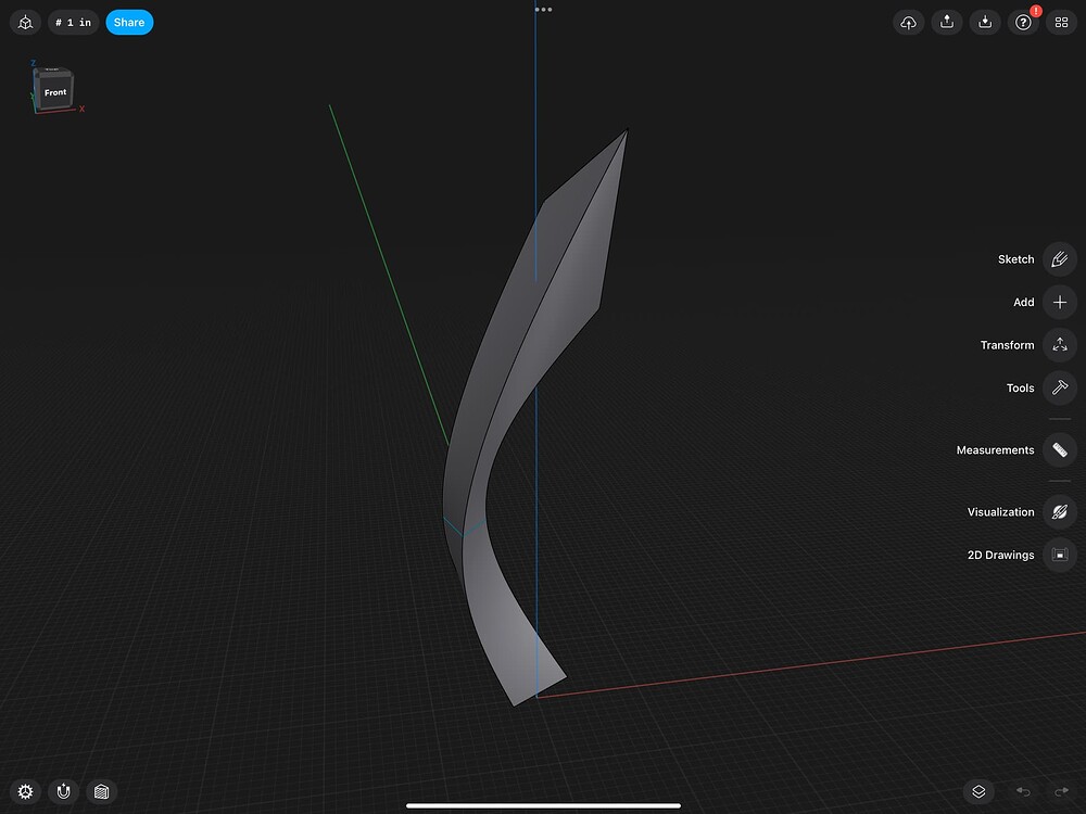 Flatten curved/twisted surfaces for CNC - Feature requests - Shapr3D Community