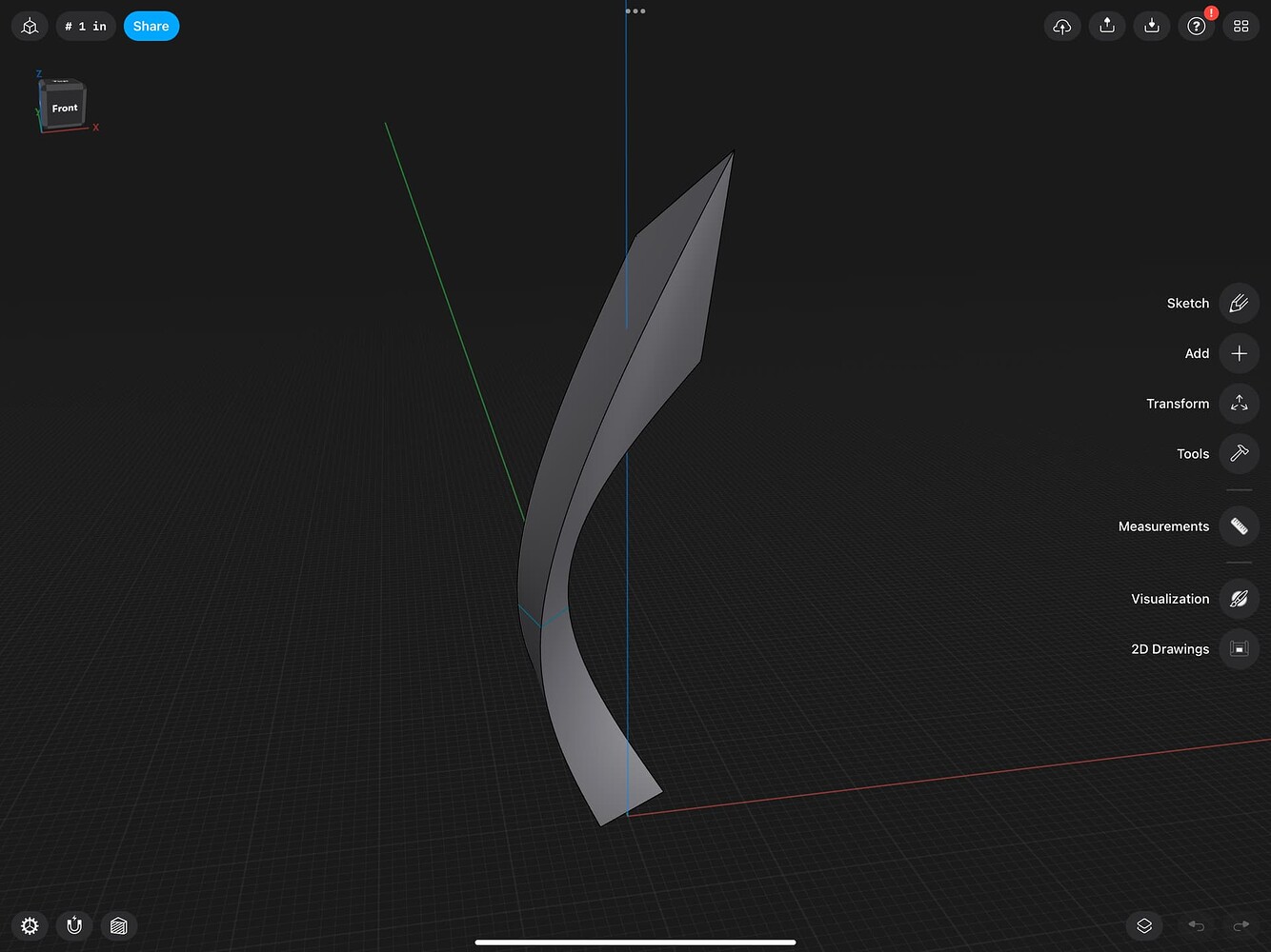 Flatten curved/twisted surfaces for CNC - Feature requests - Shapr3D Community