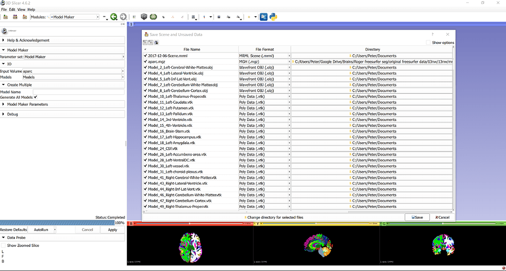 Changing default mesh files from VTK to OBJ - Feature requests - 3D ...