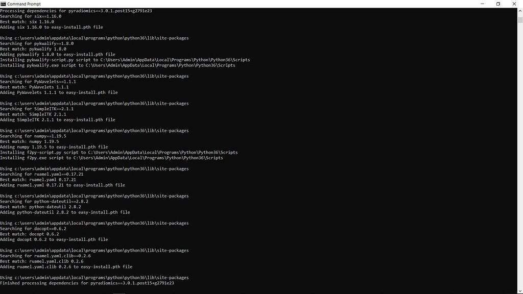 How to run Pyradiomics - Radiomics - 3D Slicer Community