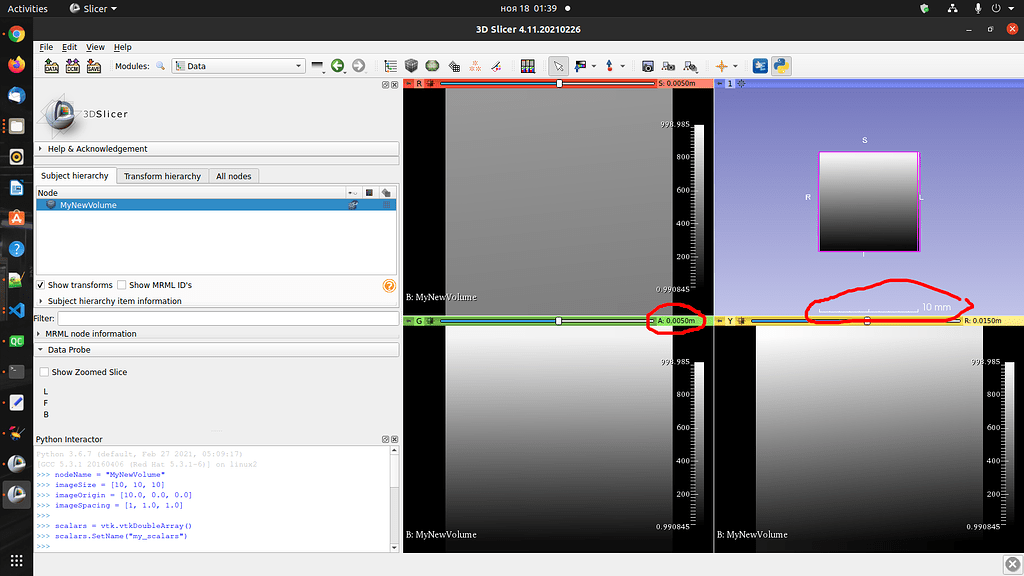 3D view ruler doesn't change units suffix - Support - 3D Slicer Community
