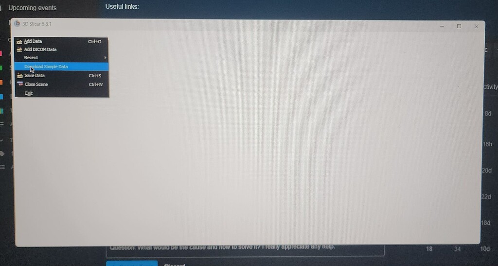 Trouble with opening 3D Slicer - Support - 3D Slicer Community