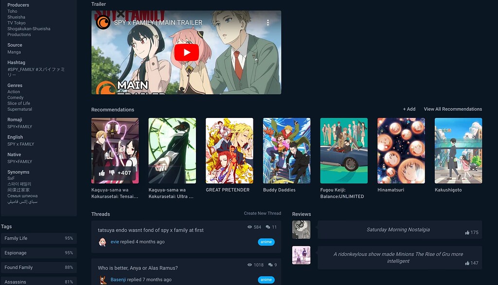User based recommendation system - Feature Requests - Trakt Forums