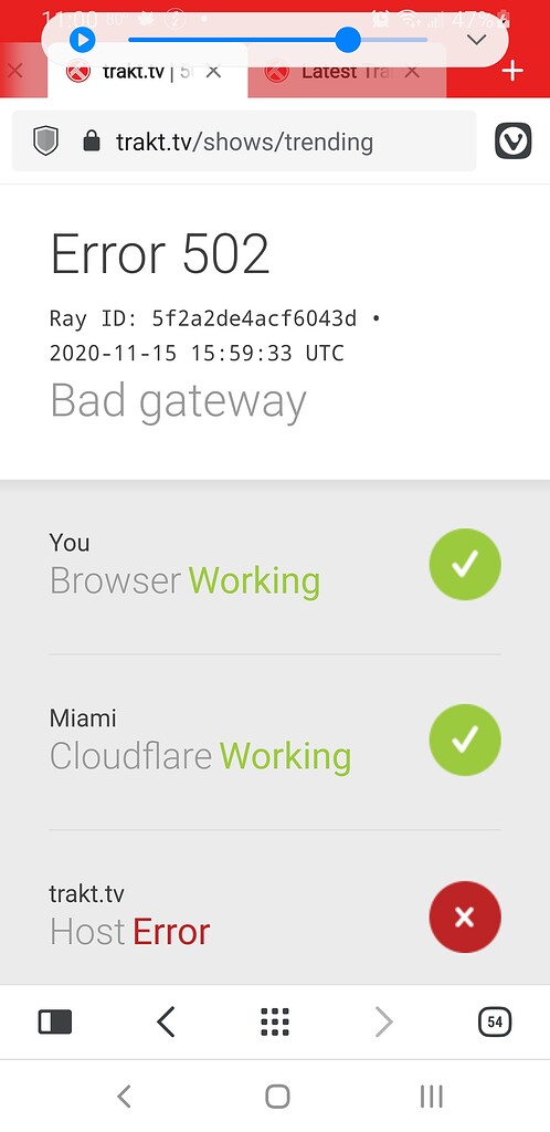 Problems with trakt - Questions & Help - Trakt Forums