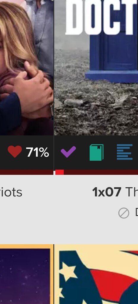 [Bug] Progress Bar alignment - Feature Requests - Trakt Forums