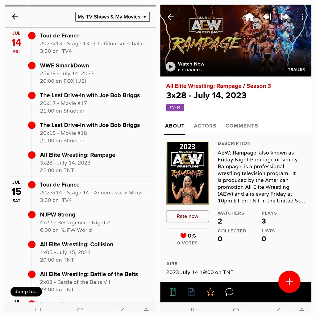 Time (zone?) Difference in Android app - Questions & Help - Trakt Forums