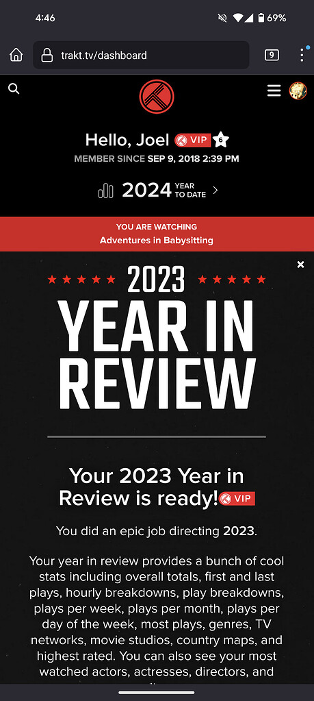 Progress Bar No Longer Showing Progress - General - Trakt Forums