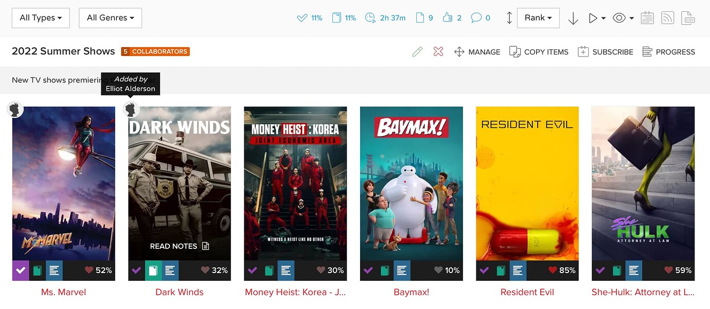 Manage your watchlist & personal lists - Tutorials - Trakt Forums