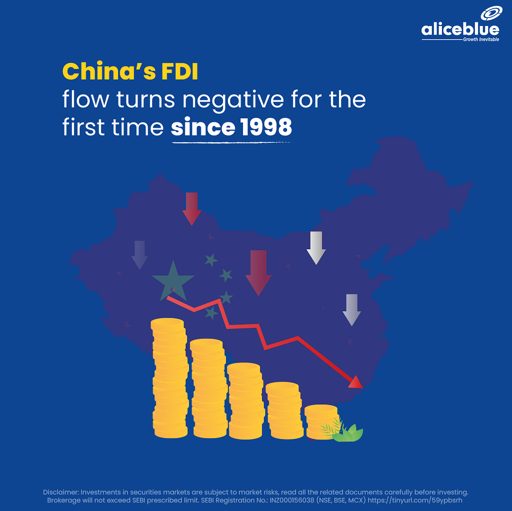 China’s FDI flow turns negative for the first time since 1998 ...