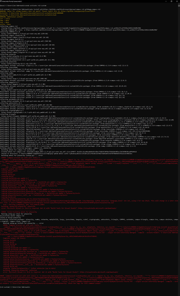 Rhino Vault 2 Install Problem - RhinoVAULT - compas
