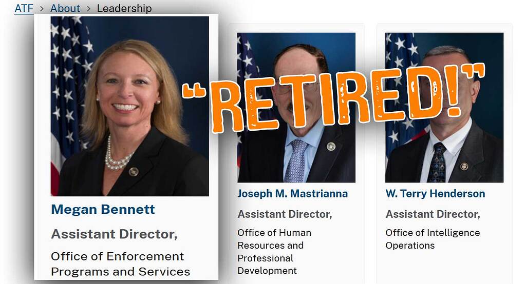 Another ATF Bureaucrat Removed From Office - News & Current Events ...
