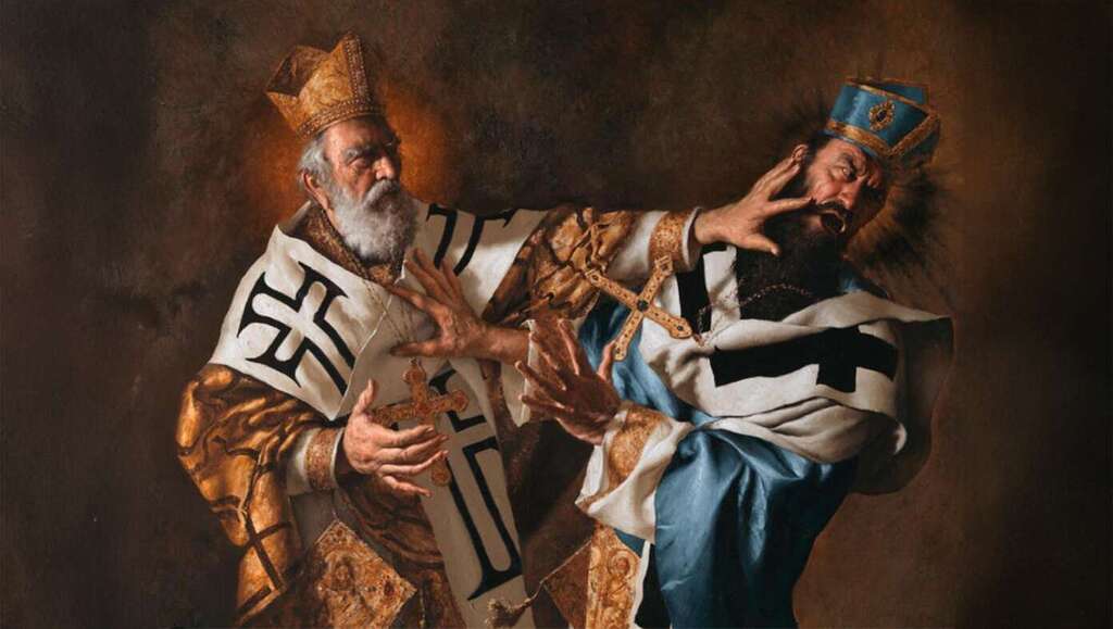 On This Day In History: St. Nicholas Punches Arius For Claiming 'Die ...