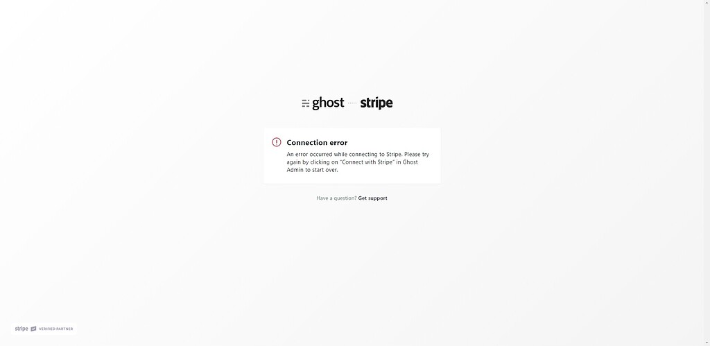 Problems Connecting with Stripe (Ghost hosted on DO) - Developer help - Ghost Forum