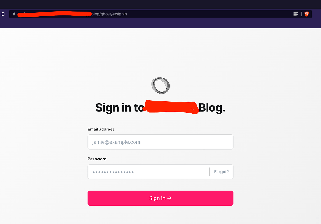 Signin loop on admin panel through public url - Self-hosting - Ghost Forum