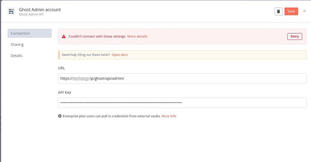 Selfhosted Admin API problems - Self-hosting - Ghost Forum
