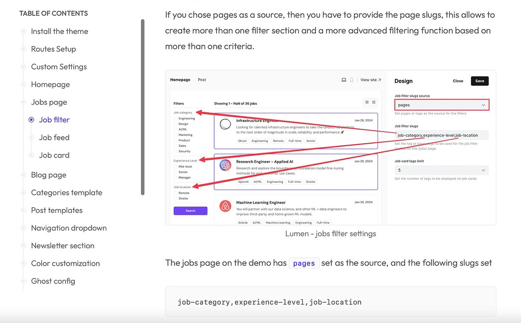Portfolio theme with frontend multiple filter options - Themes - Ghost Forum