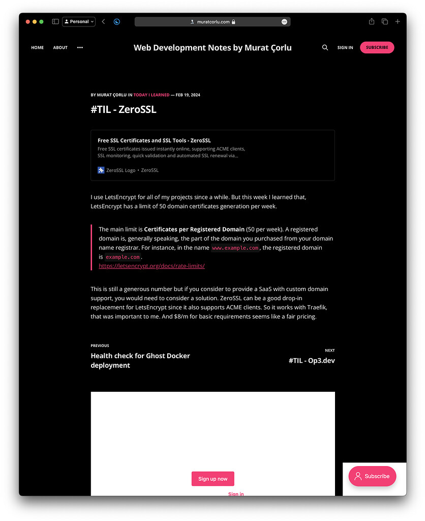 Comments and subscribe iframes with dark mode - Themes - Ghost Forum