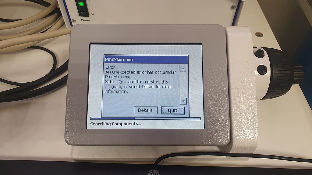 Zeiss Axio imager Z2, Touch screen Troubleshooting - Usage & Issues - Image.sc Forum