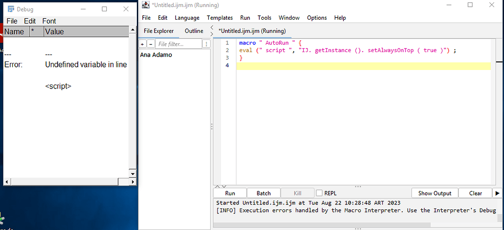 Basic Error On Always On Top Macro Usage And Issues Image Sc Forum
