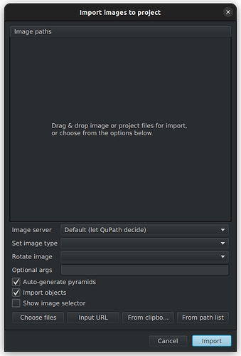 Read image and import objects via QuPath CLI - Usage & Issues - Image ...